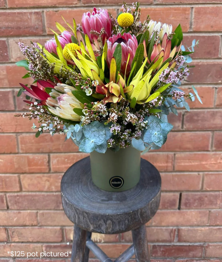 Native Pot- Flowers – Eclectic